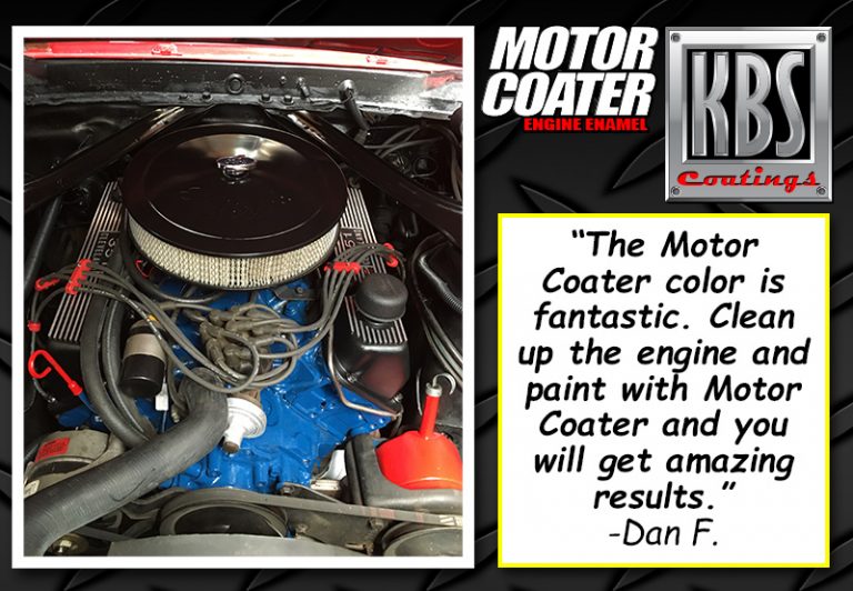 Engine Paint Color is Fantastic - KBS Coatings News and Updates